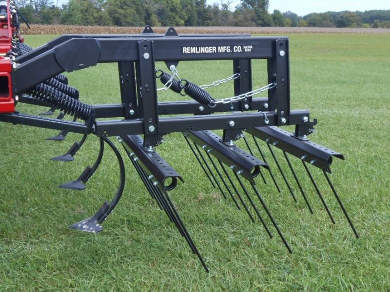 3 or 4 Bar Spring Tine Harrow mounted attachment from Remlinger